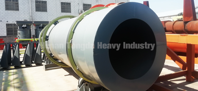 Manure Fertilizer Coating Machine Rotary Drum Revolving Coating